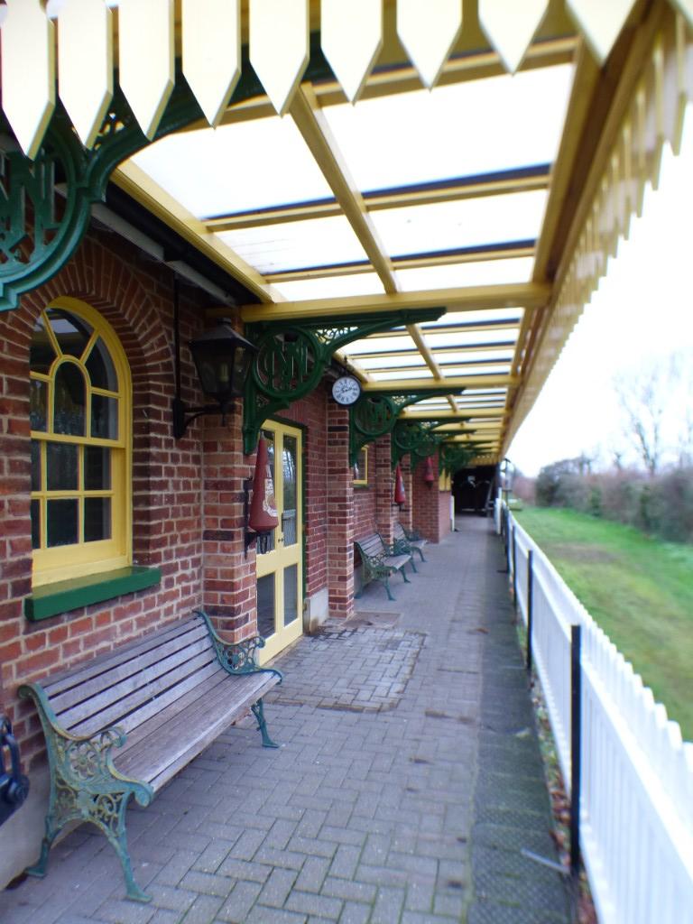 Pulham Station (1) - Railway Station Cottages