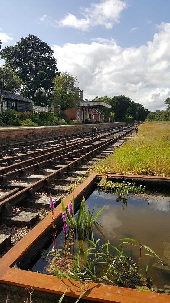 The Parcel Office at Rowden Mill Station (1) - Railway Station Cottages